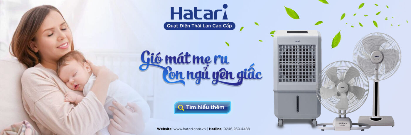 Quạt Điện Hatari Thái Lan Chính Hãng Tại Việt Nam -Hatari.com.vn